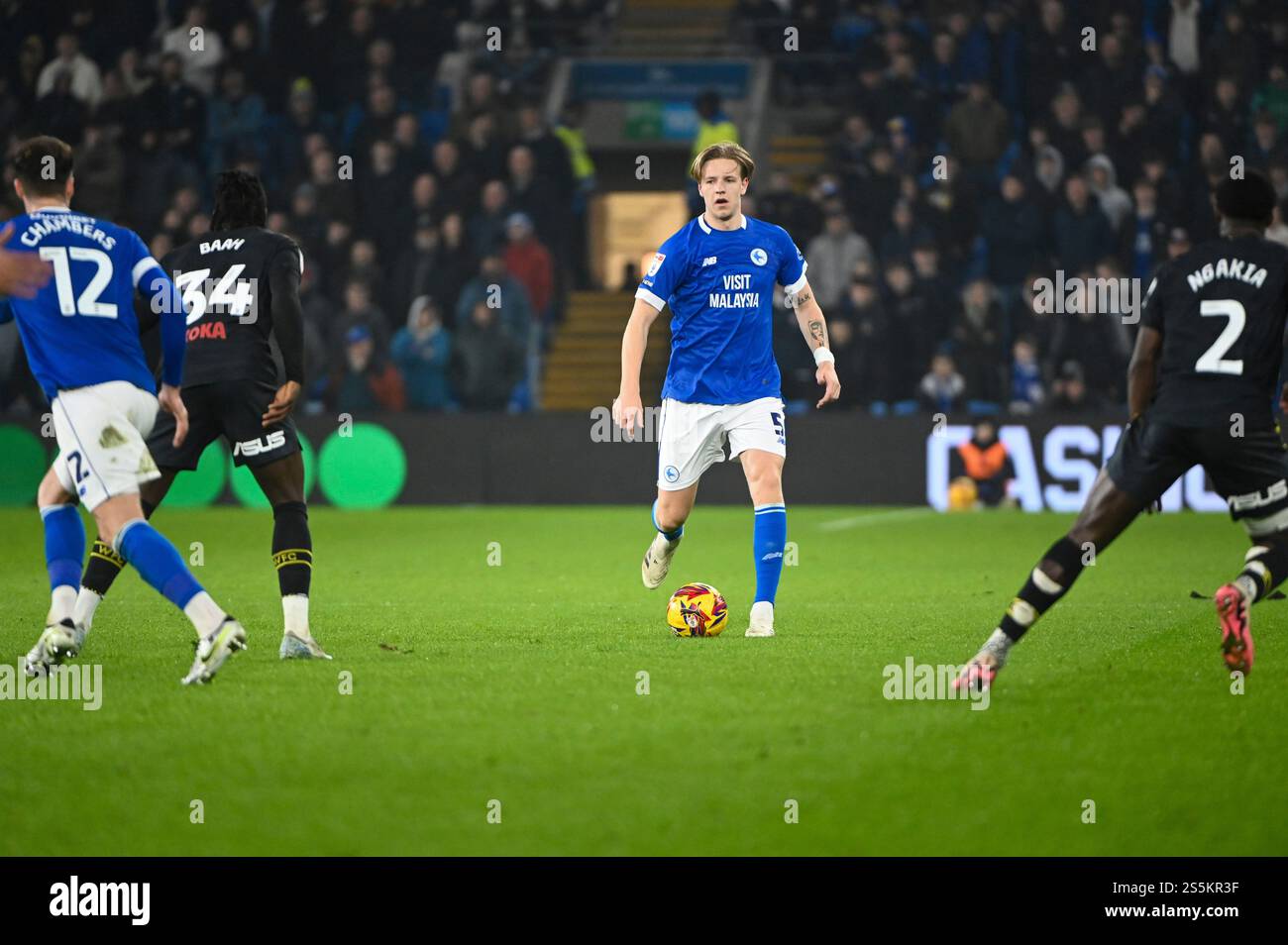 Cardiff City Stadium, Cardiff, UK. 14th Jan, 2025. EFL Championship ...