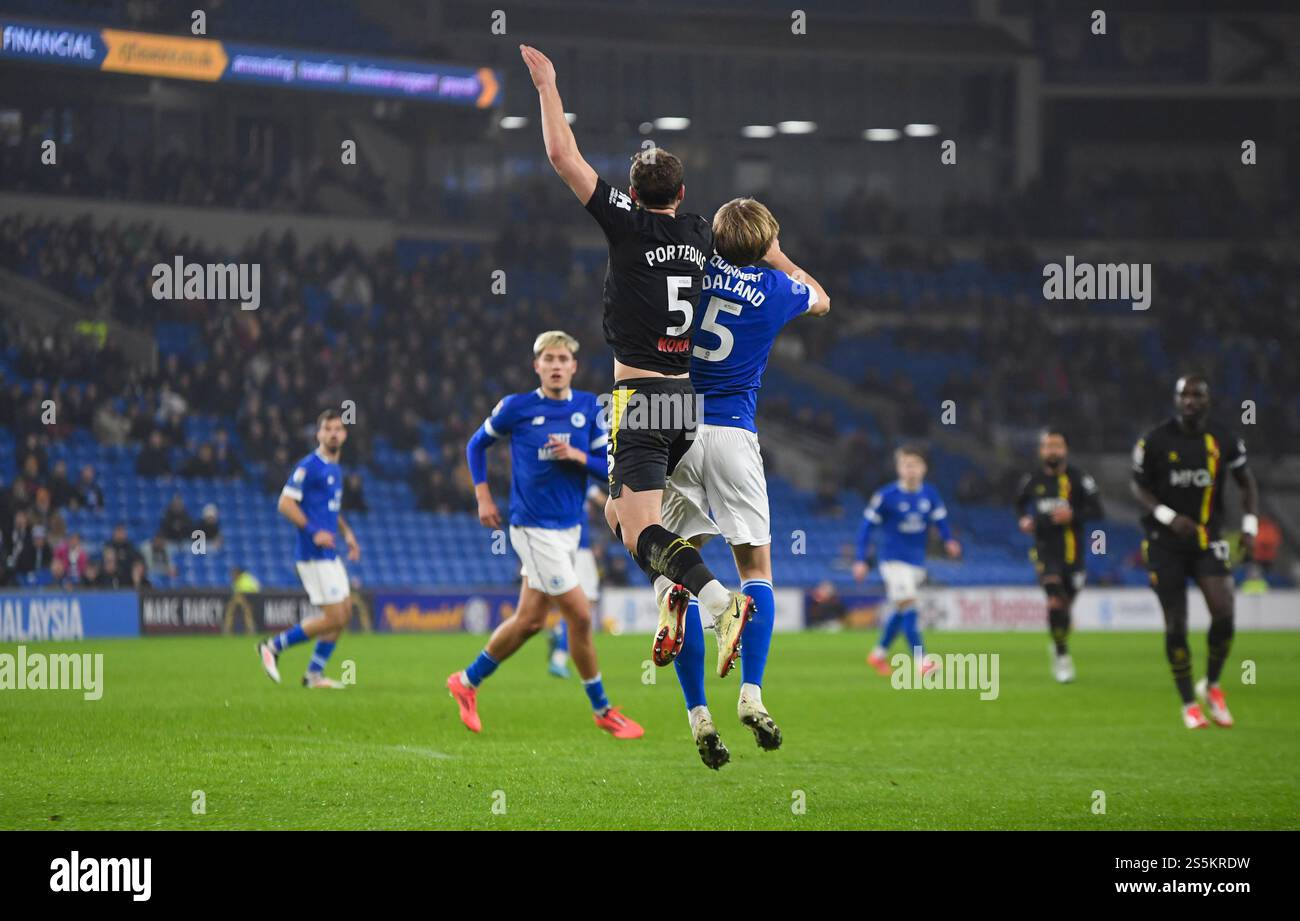 Cardiff City Stadium, Cardiff, UK. 14th Jan, 2025. EFL Championship ...