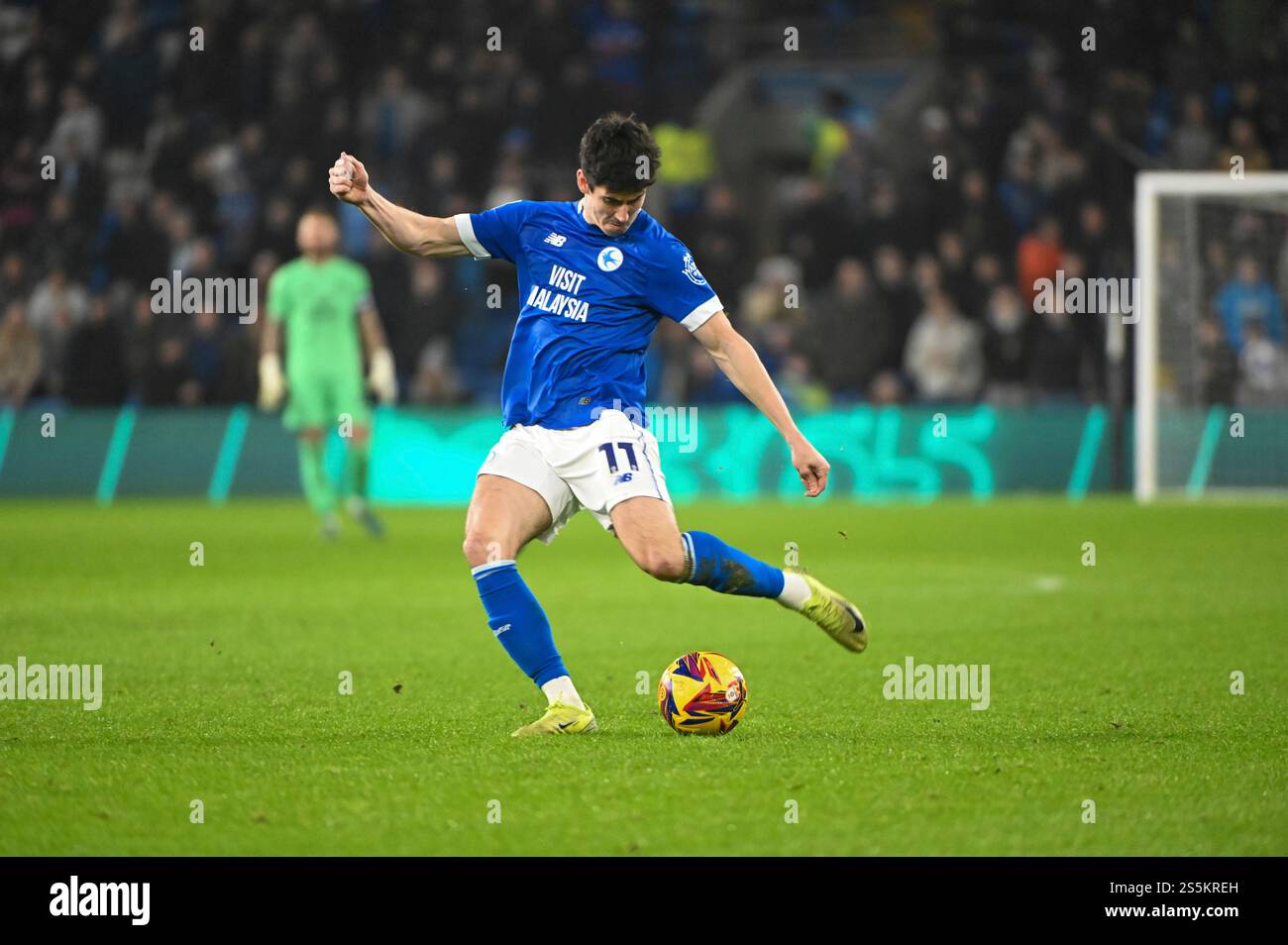 Cardiff City Stadium, Cardiff, UK. 14th Jan, 2025. EFL Championship ...