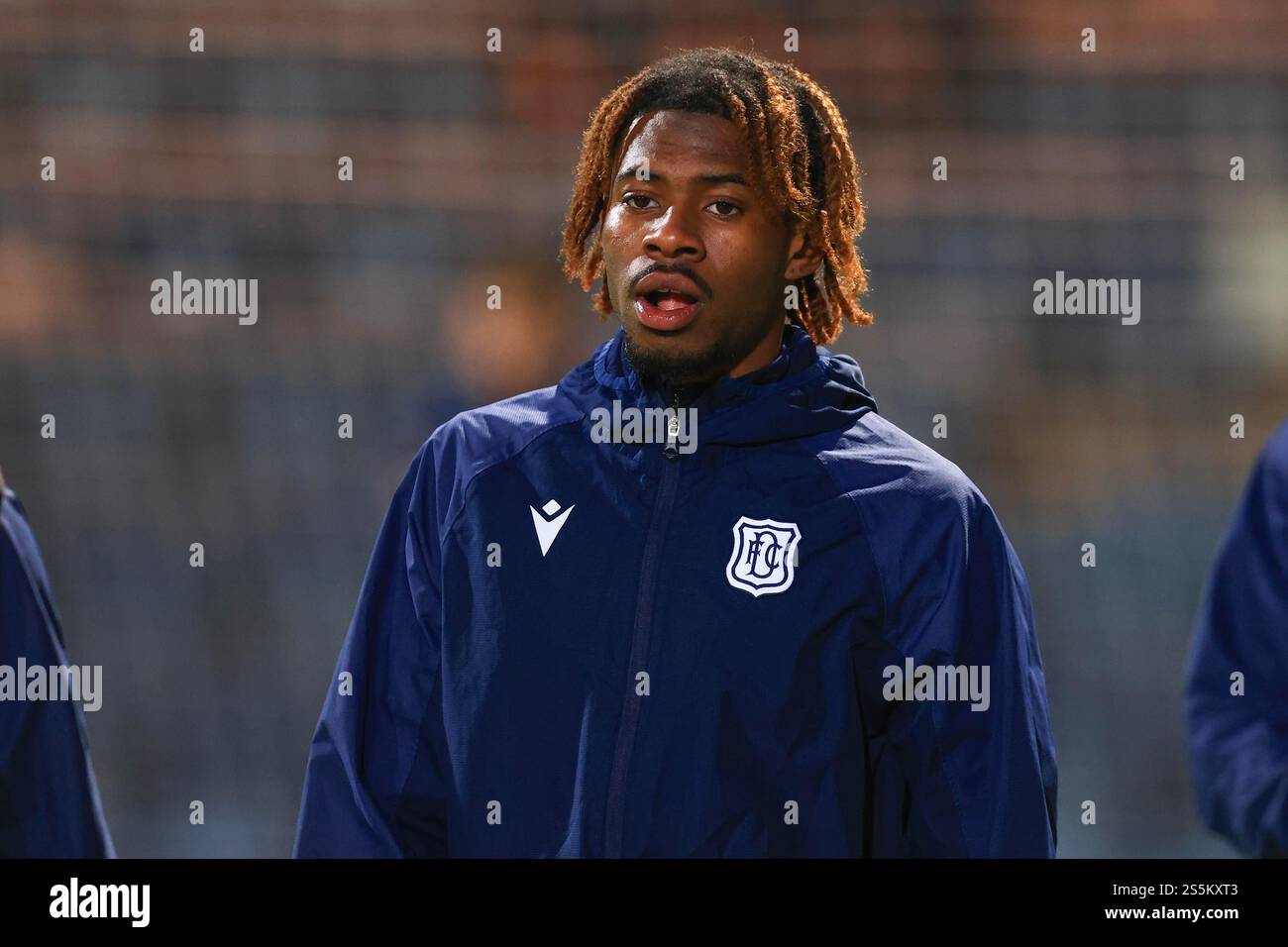 Dens Park, Dundee, UK. 14th Jan, 2025. Scottish Premiership Football ...