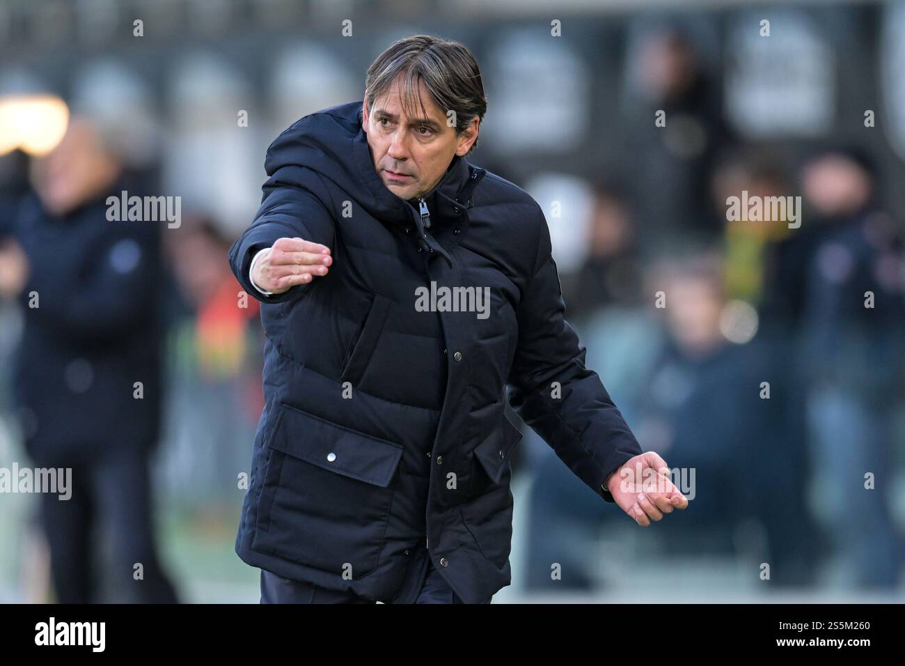 Venice, Italy. 12th Jan, 2025. Inter's Head Coach Simone Inzaghi ...