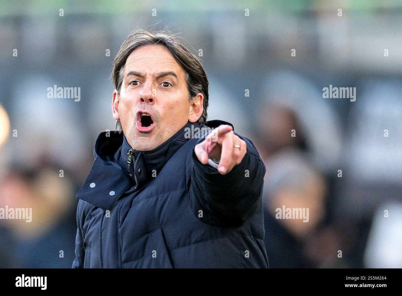 Venice, Italy. 12th Jan, 2025. Inter's Head Coach Simone Inzaghi ...