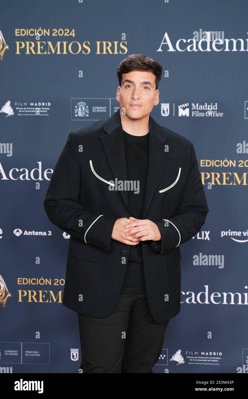 Xuxo Jones at photocall for Iris awards 2025 in Madrid on Tuesday, 14 ...