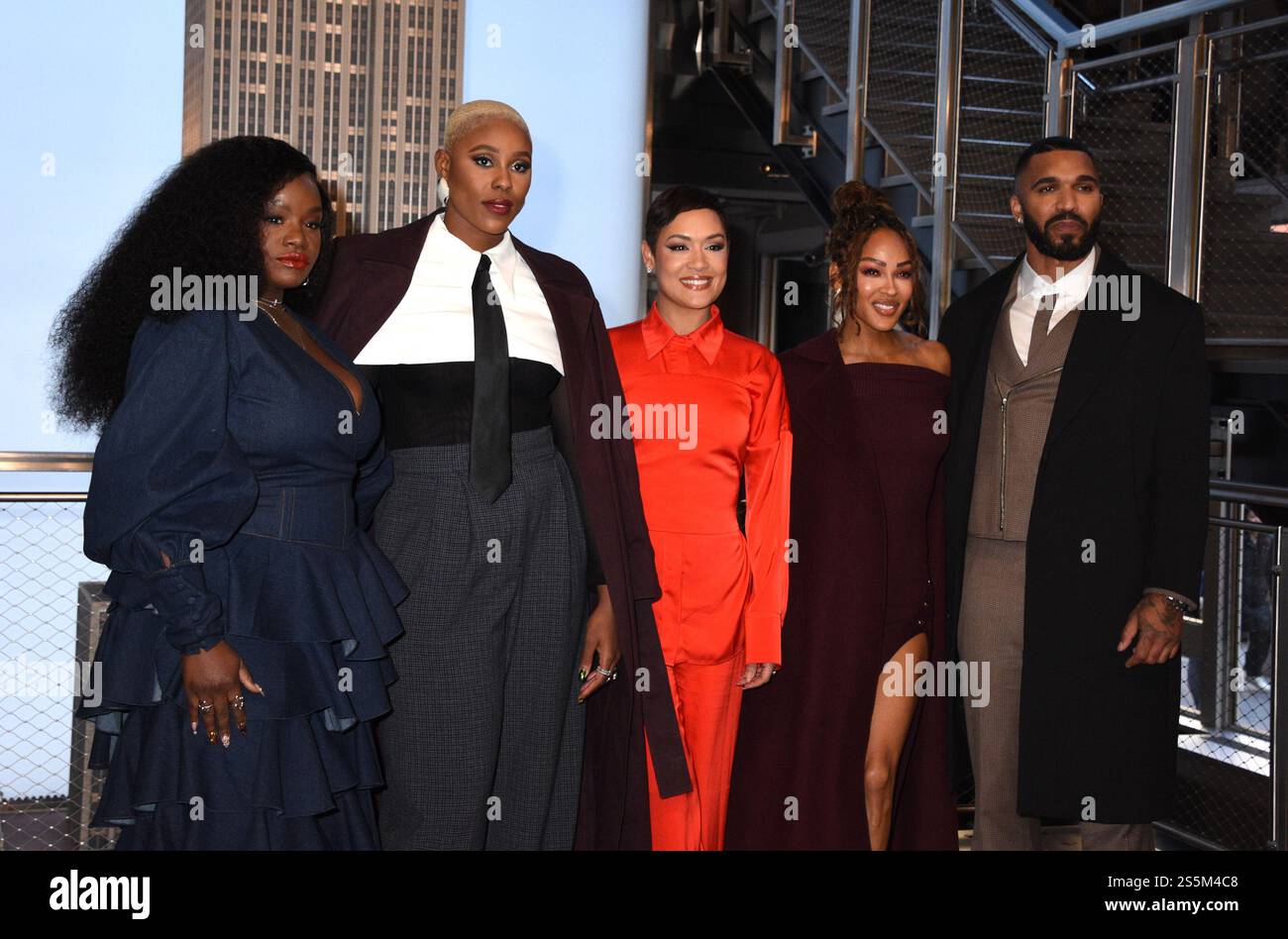 New York, NY, USA. 14th Jan, 2025. honiqua Shandai, Jerrie Johnson ...