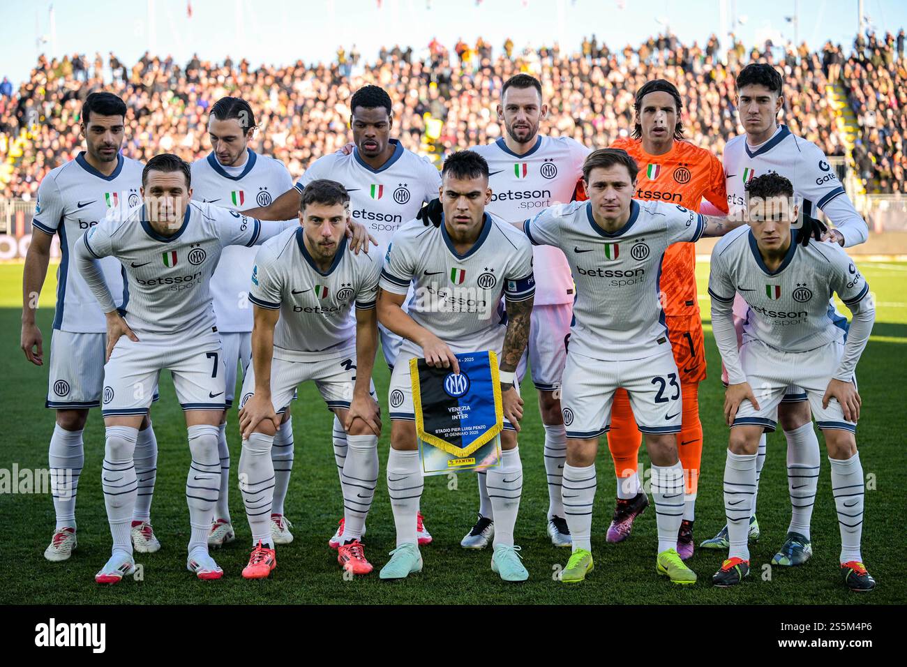 Venice, Italy. 12th Jan, 2025. Inter - FC Internazionale for team photo ...