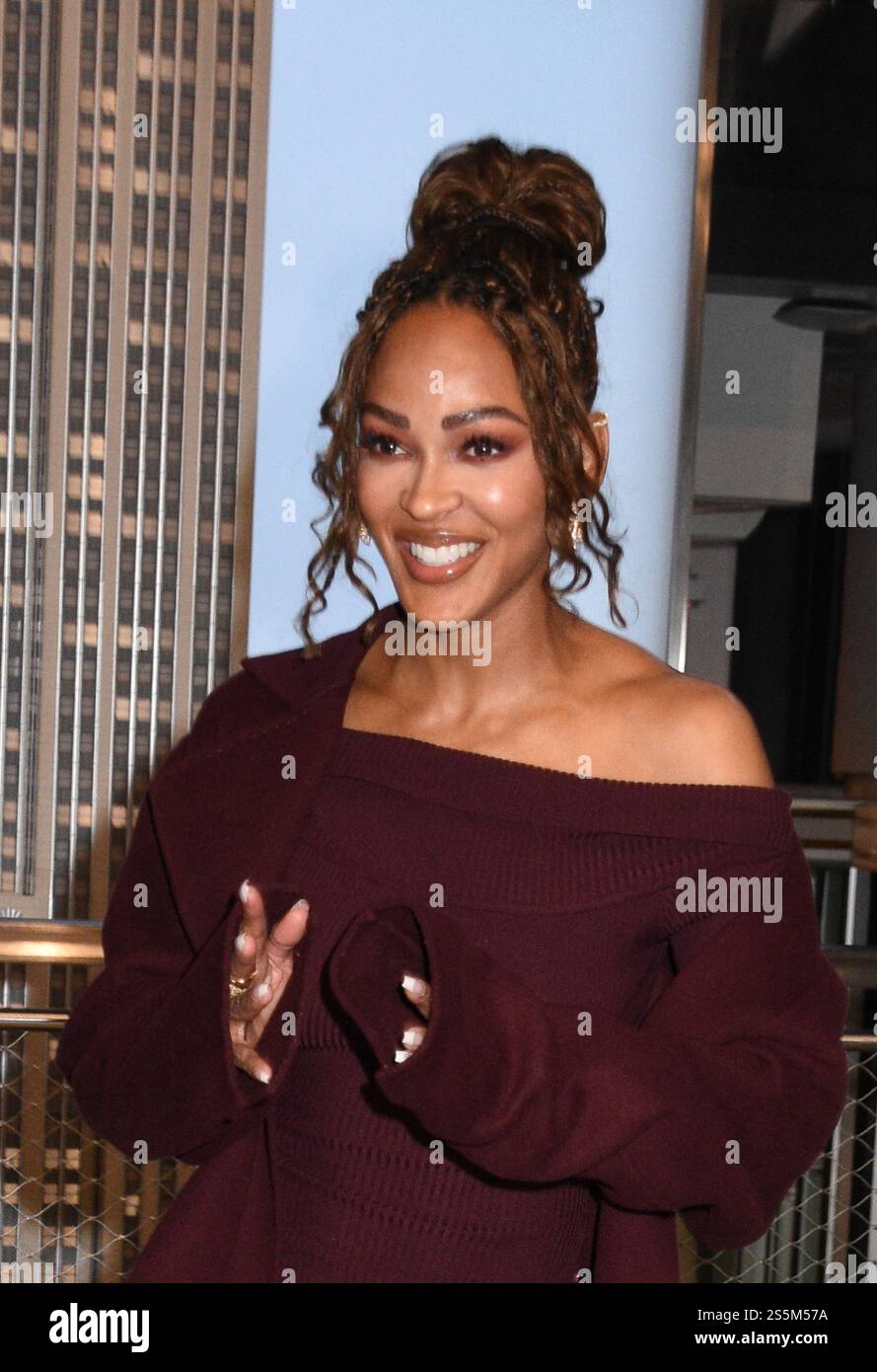 New York, NY, USA. 14th Jan, 2025. Meagan Good pictured as Prime Video ...