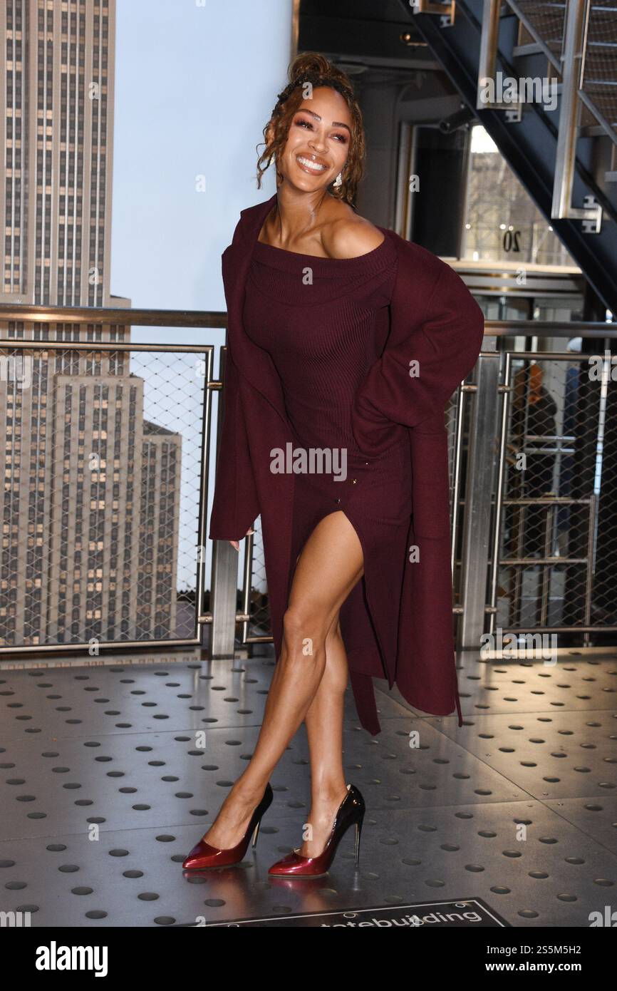 New York, NY, USA. 14th Jan, 2025. Meagan Good pictured as Prime Video ...