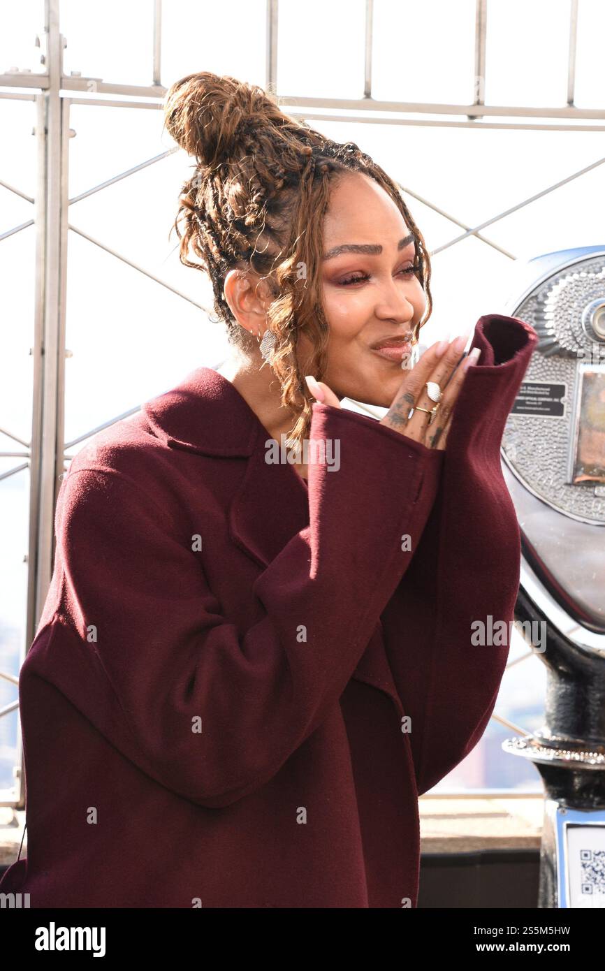 New York, NY, USA. 14th Jan, 2025. Meagan Good pictured as Prime Video ...