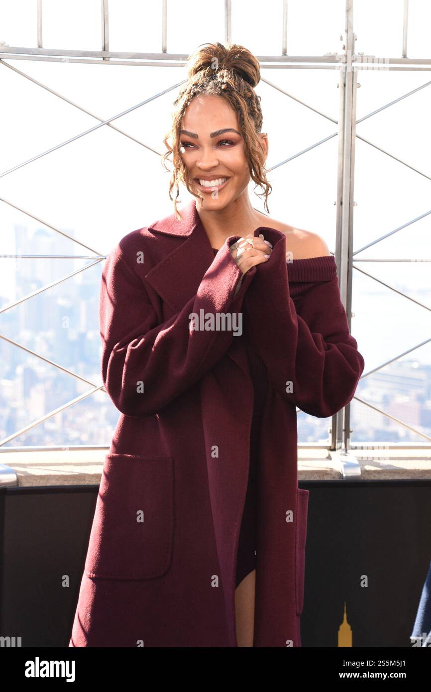 New York, NY, USA. 14th Jan, 2025. Meagan Good pictured as Prime Video ...