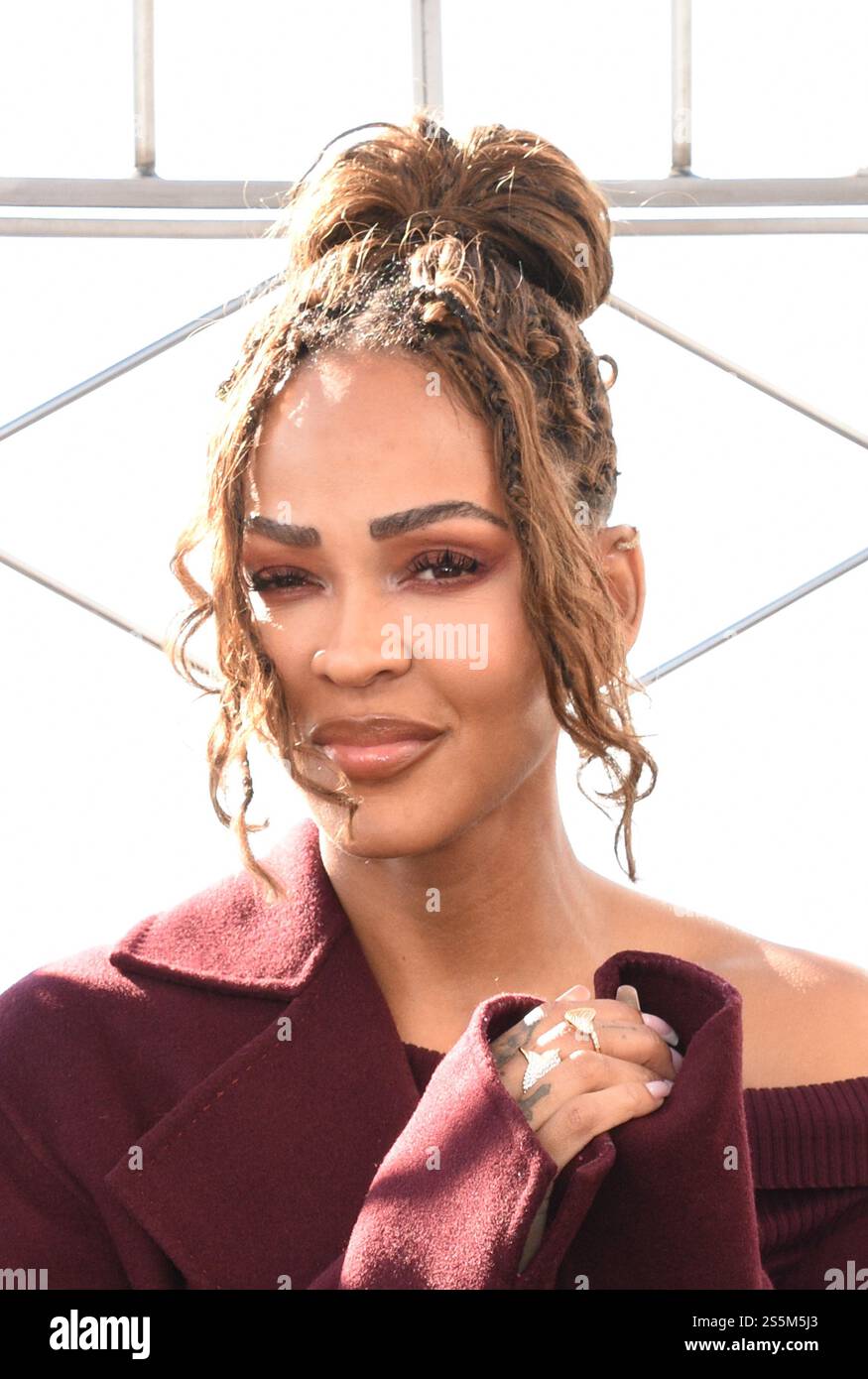 New York, NY, USA. 14th Jan, 2025. Meagan Good pictured as Prime Video ...