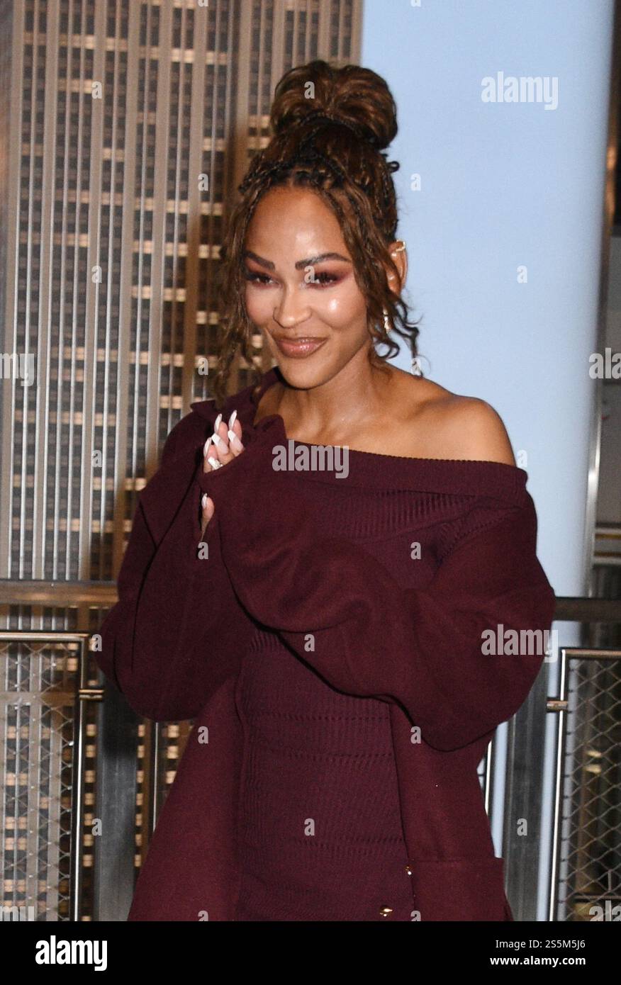 New York, NY, USA. 14th Jan, 2025. Meagan Good pictured as Prime Video ...