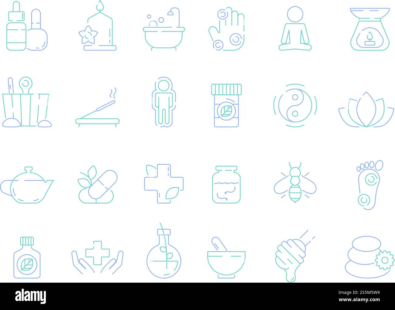 Traditional naturopathy icon. Alternative herbal medicine vitamin ...