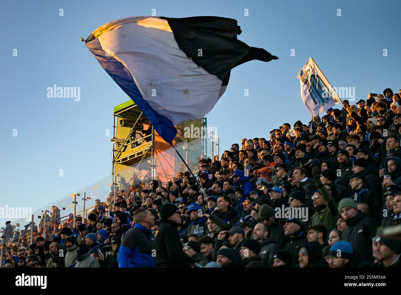 Inter - FC Internazionale supporters flag during Venezia FC vs Inter ...