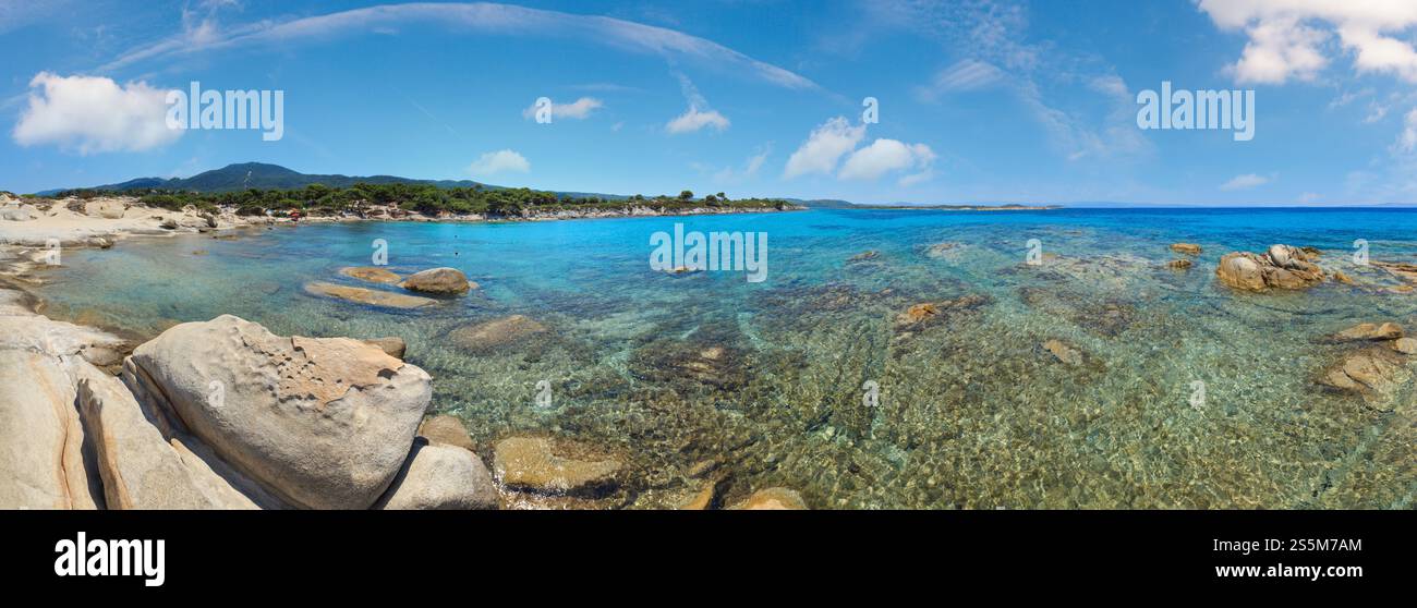 Panorama view near karidi beach chalkidiki hi-res stock photography and ...