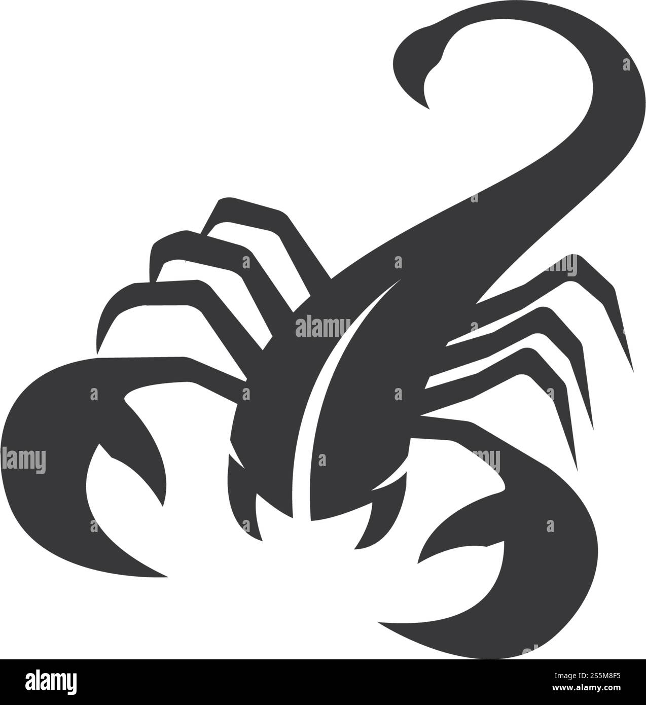 Scorpion Logo Template Vector illustration Stock Vector Image & Art - Alamy