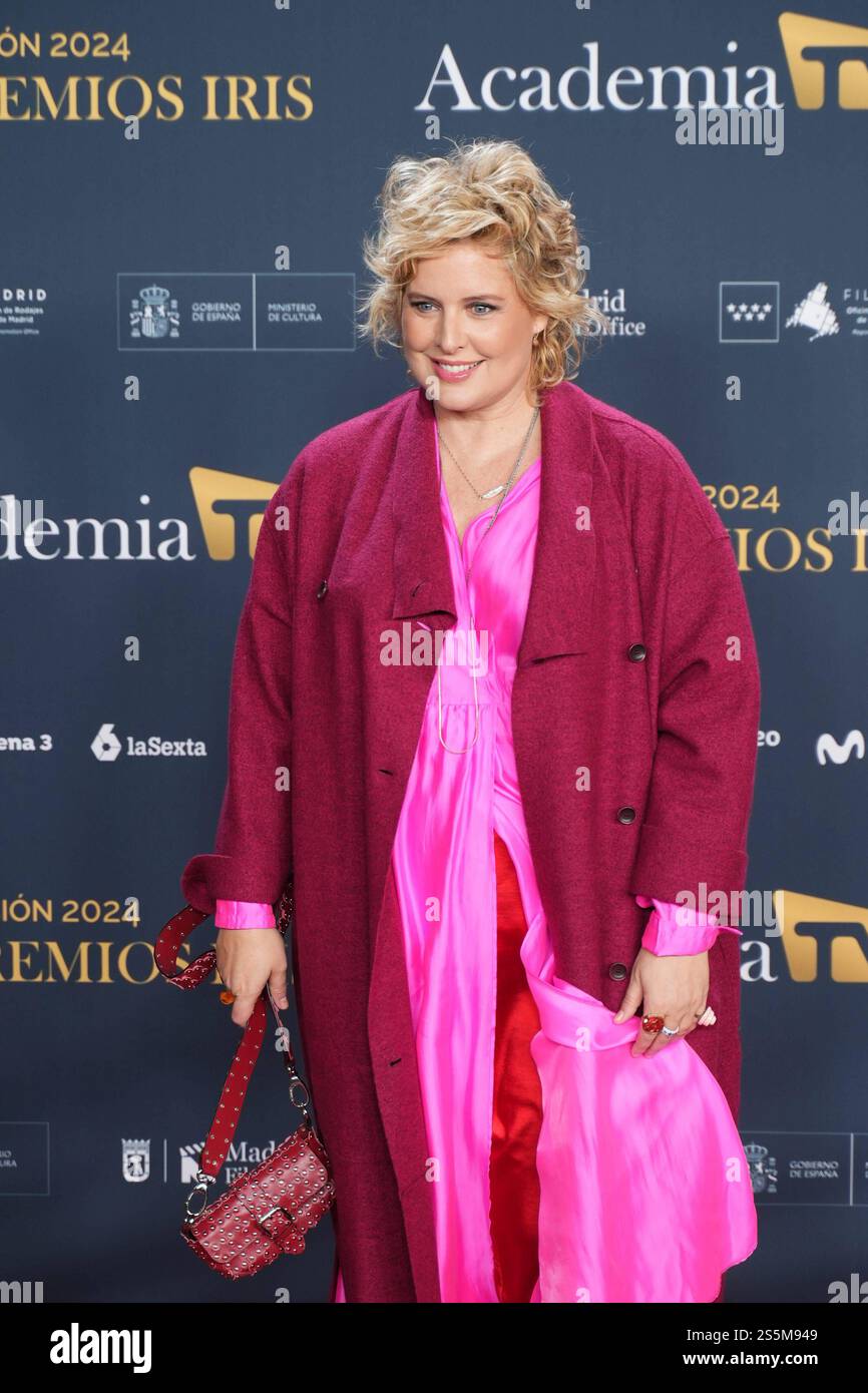Madrid, Spain. 14th Jan, 2025. Presenter Tania Llasera at photocall for ...