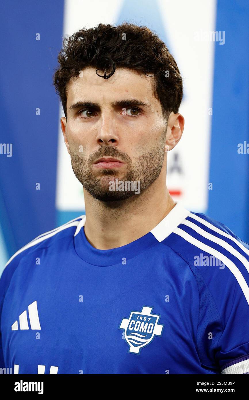 Rome, Lazio, Italy. 10th Jan, 2025. Como's Patrick Cutrone looks on during Serie A soccer match ...