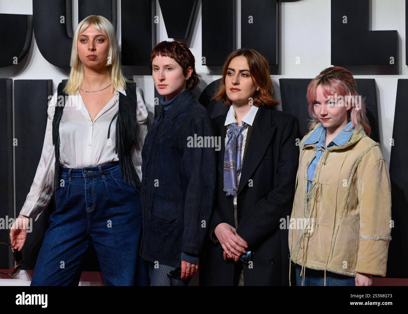 London, UK. January 14th, 2025. Georgia Davies, Lizzie Mayland, Aurora ...