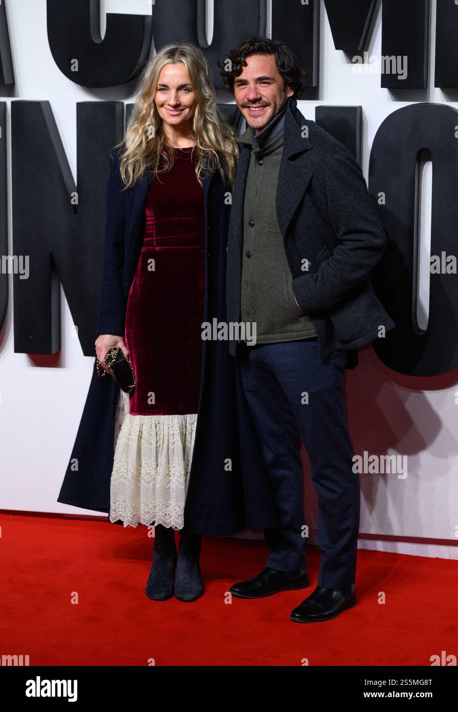 London, UK. January 14th, 2025. Jack Savoretti and Jemma Powell ...