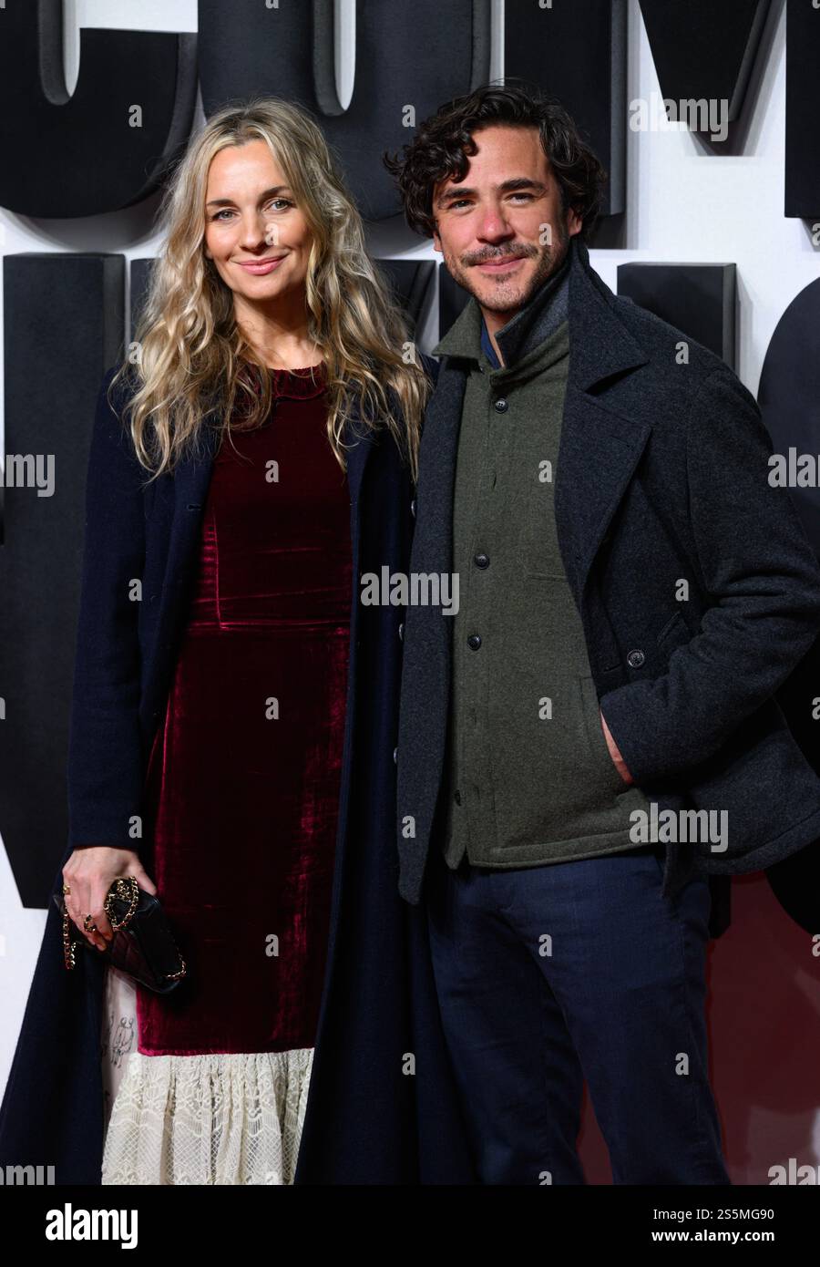 London, UK. January 14th, 2025. Jack Savoretti and Jemma Powell ...