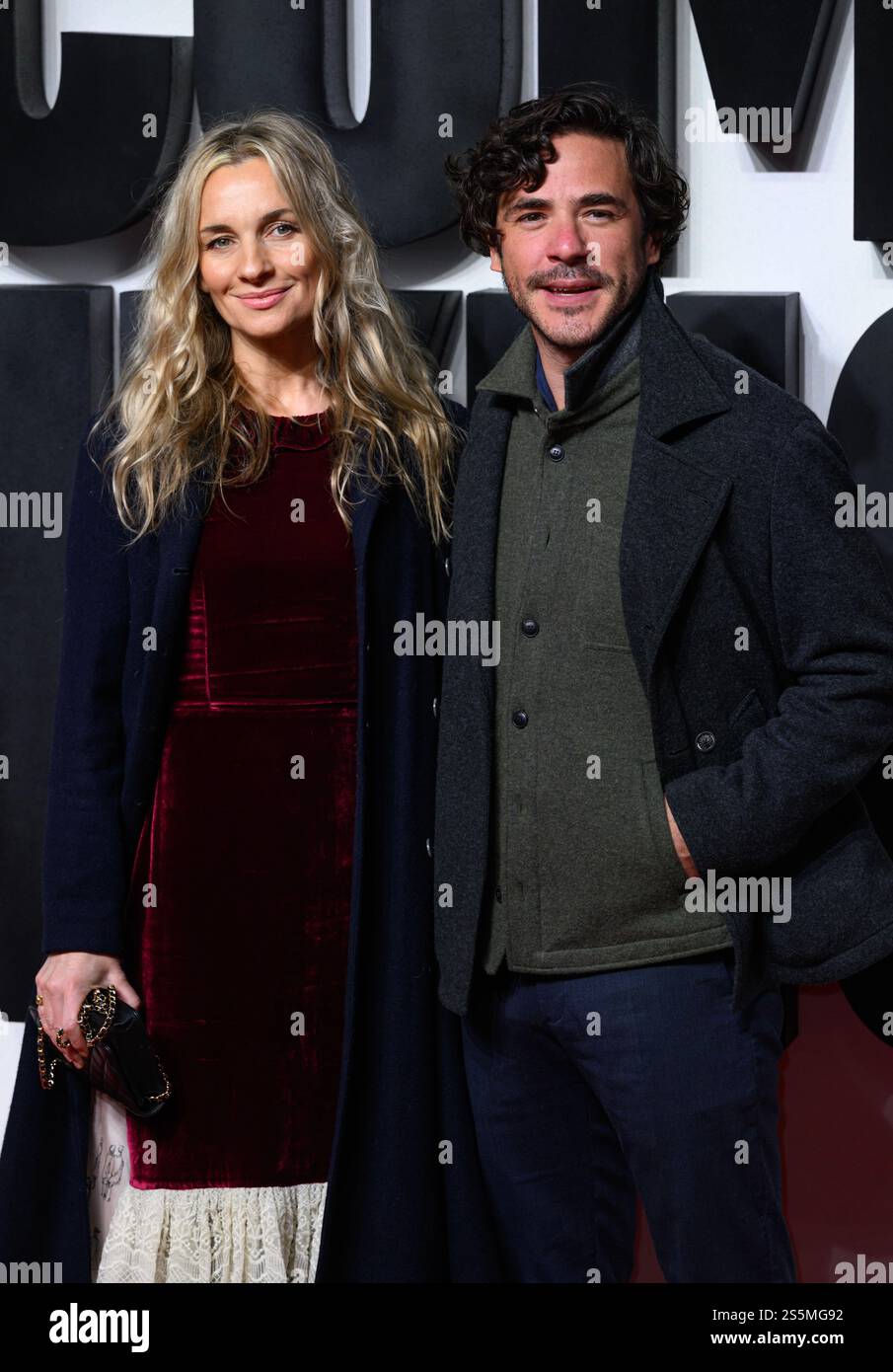 London, UK. January 14th, 2025. Jack Savoretti and Jemma Powell ...