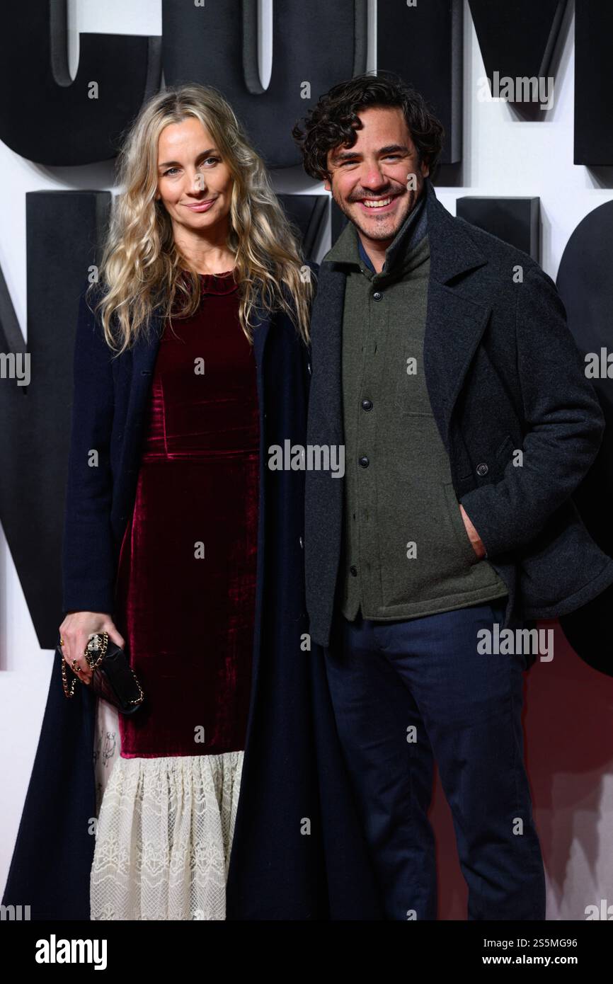 London, UK. January 14th, 2025. Jack Savoretti and Jemma Powell ...