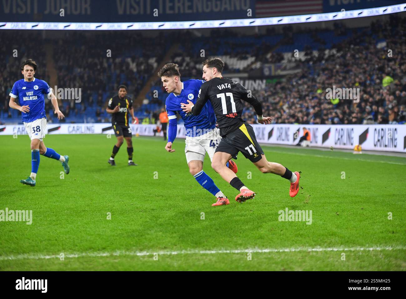 14th January 2025; Cardiff City Stadium, Cardiff, Wales; EFL ...