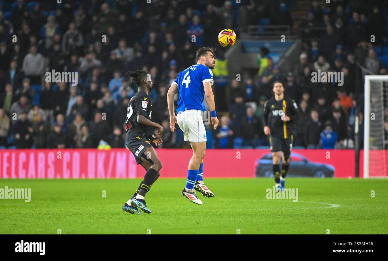 Cardiff City Stadium, Cardiff, UK. 14th Jan, 2025. EFL Championship ...