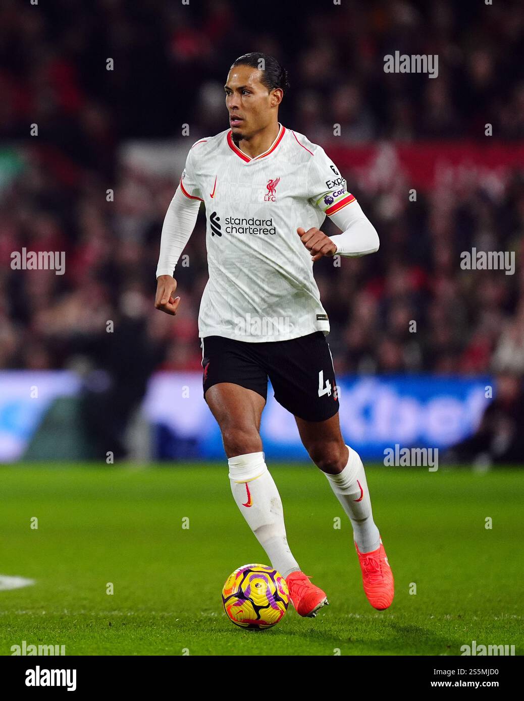 Liverpool's Virgil van Dijk during the Premier League match at The City ...