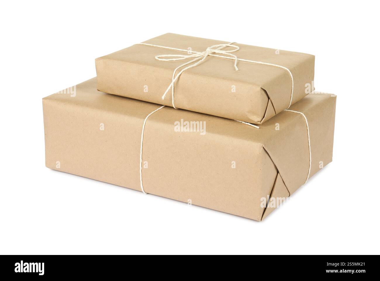 Packing order recycling material Cut Out Stock Images & Pictures - Alamy