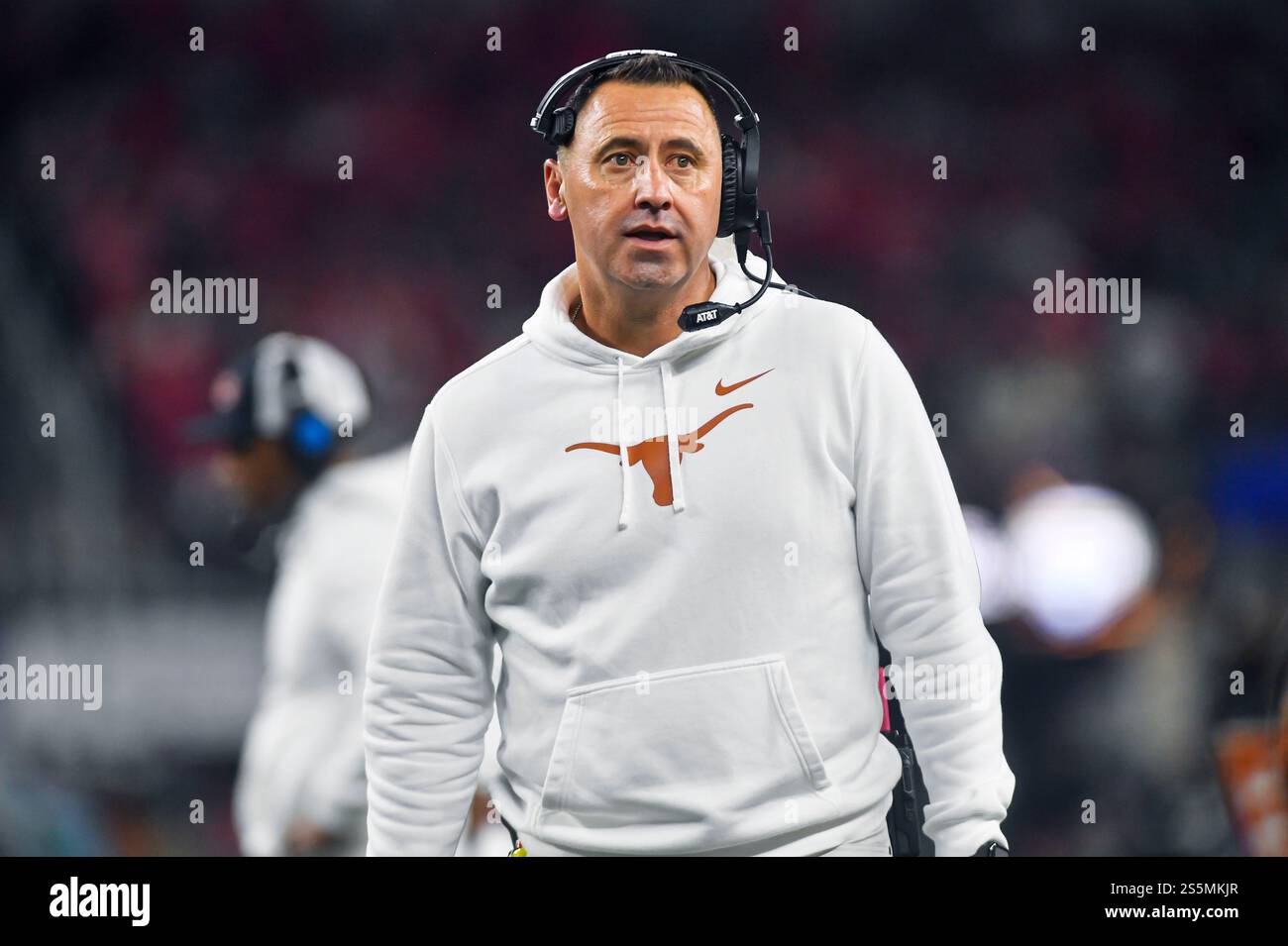 January 10, 2025: Texas Longhorns coach Steve Sarkisian during a third ...