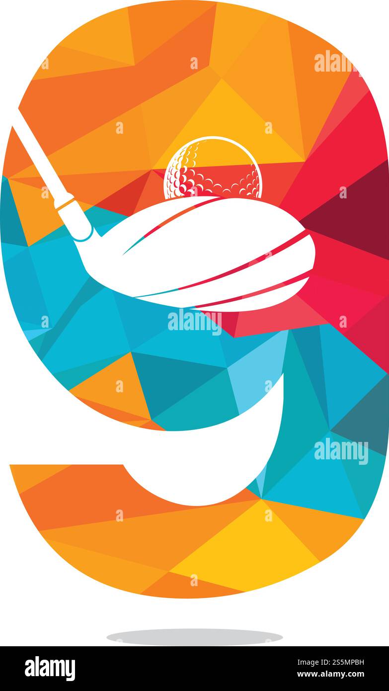 Initial letter G golf vector logo design. Golf club inspiration logo ...