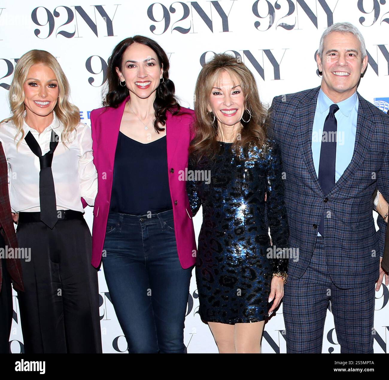 New York City, USA. 14th Jan, 2025. Kelly Ripa, Eden Riegel, Susan ...