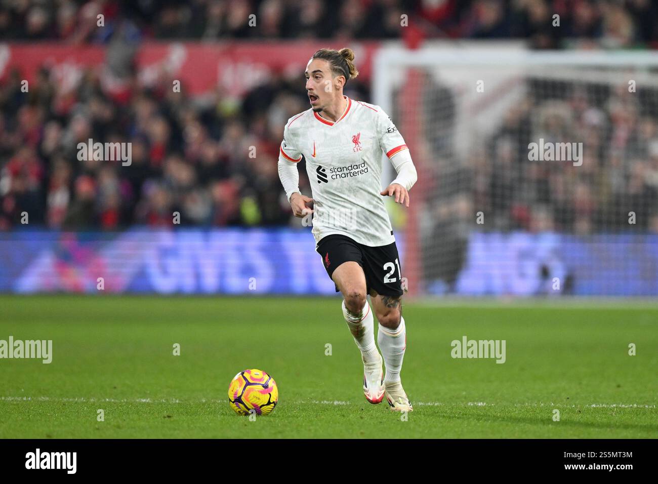 Kostas Tsimikas of Liverpool during the Premier League match between ...
