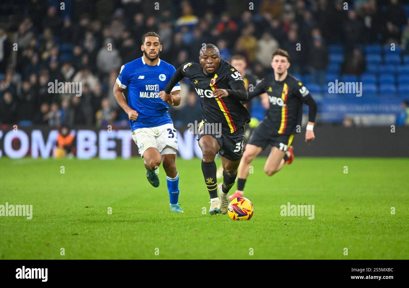Cardiff City Stadium, Cardiff, UK. 14th Jan, 2025. EFL Championship ...