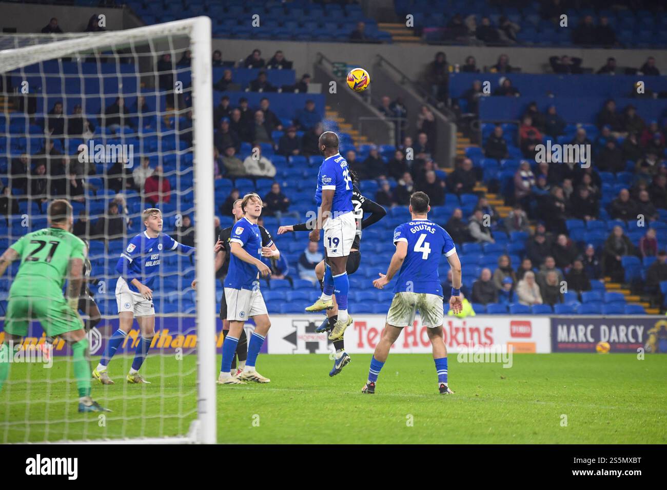 Cardiff City Stadium, Cardiff, UK. 14th Jan, 2025. EFL Championship ...