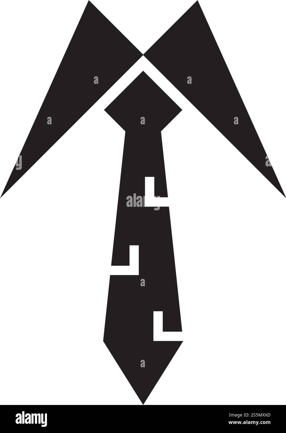 tie logo vector template design Stock Vector Image & Art - Alamy