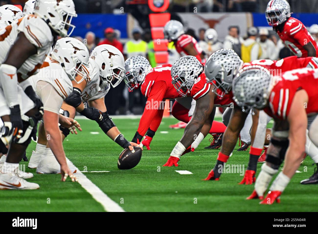 Arlington, United States. 10th Jan, 2025. January 10, 2025: The Texas ...