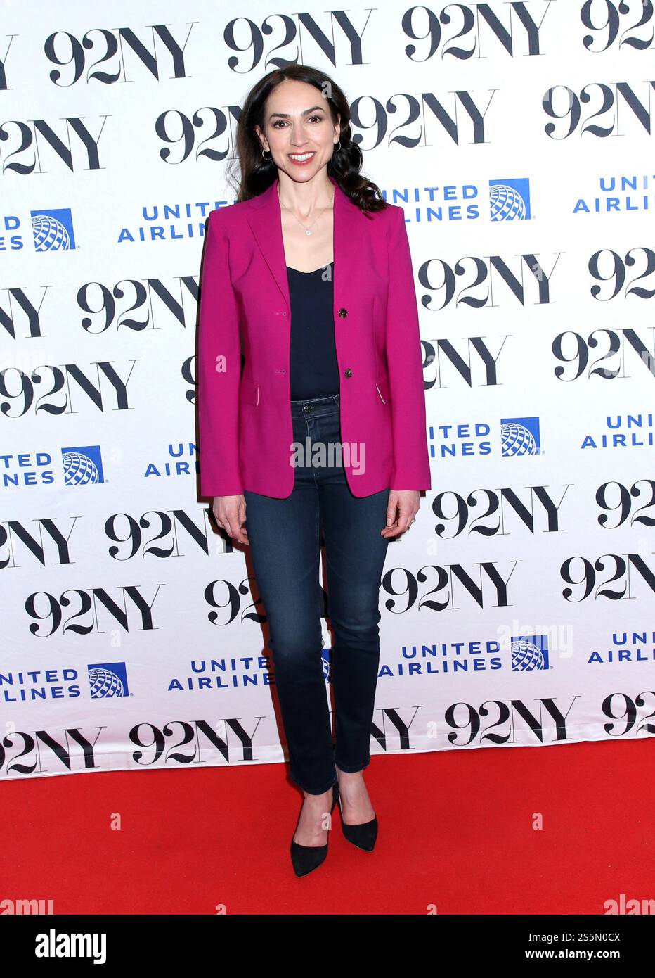New York City, USA. 14th Jan, 2025. Eden Riegel attending Susan Lucci in Conversation with Andy ...