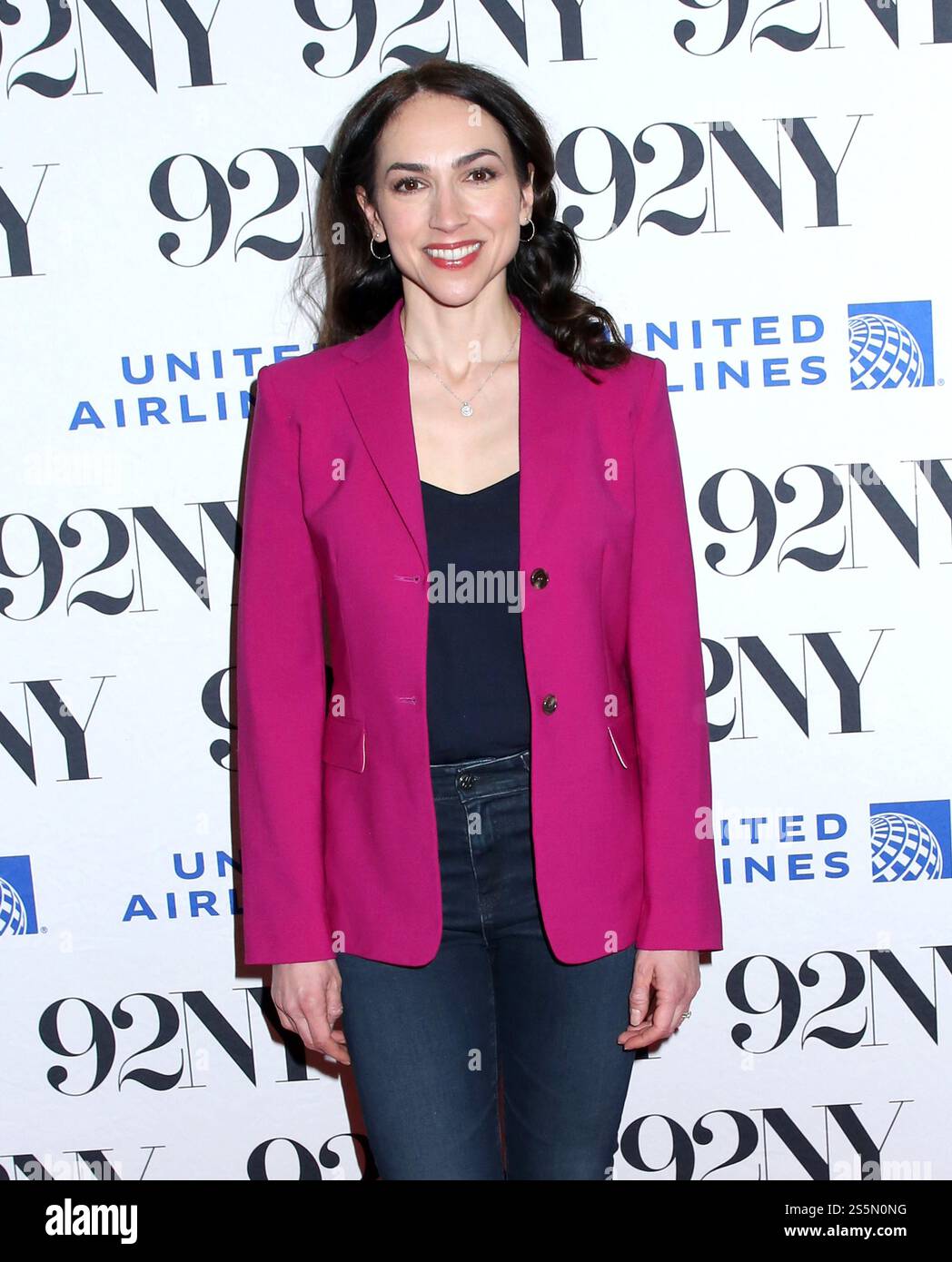 New York City, USA. 14th Jan, 2025. Eden Riegel attending Susan Lucci in Conversation with Andy ...