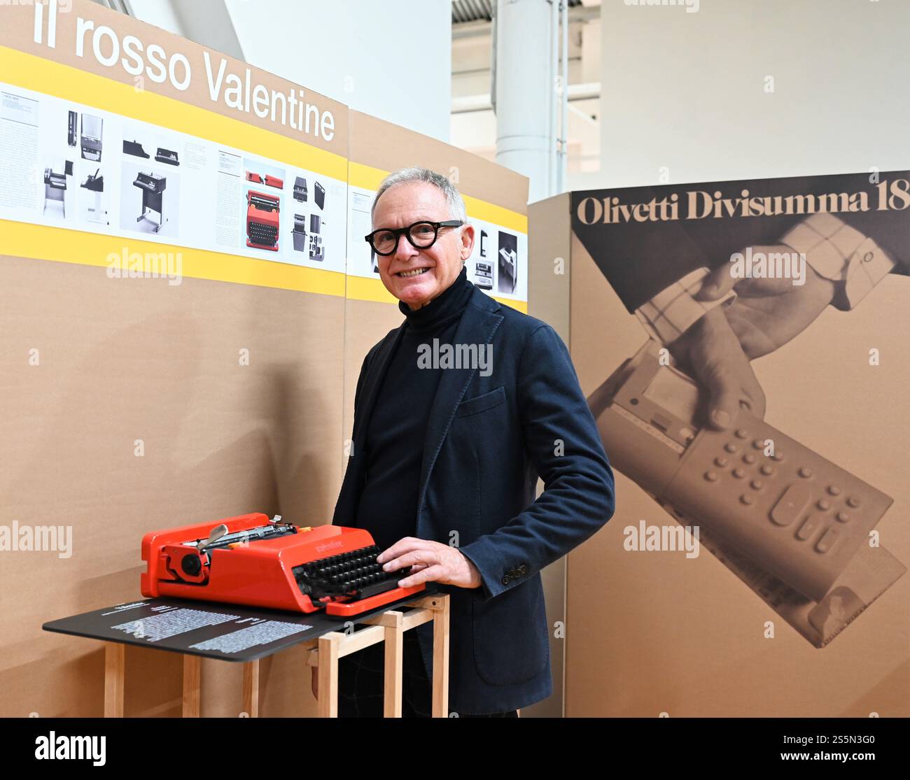 Milan, Italy Olivetti. Men, projects and products retrospective ...