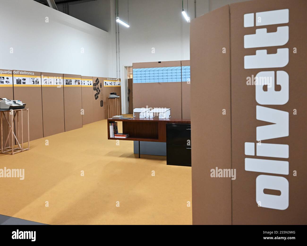 Milan, Italy Olivetti. Men, projects and products retrospective exhibition Design Process ...