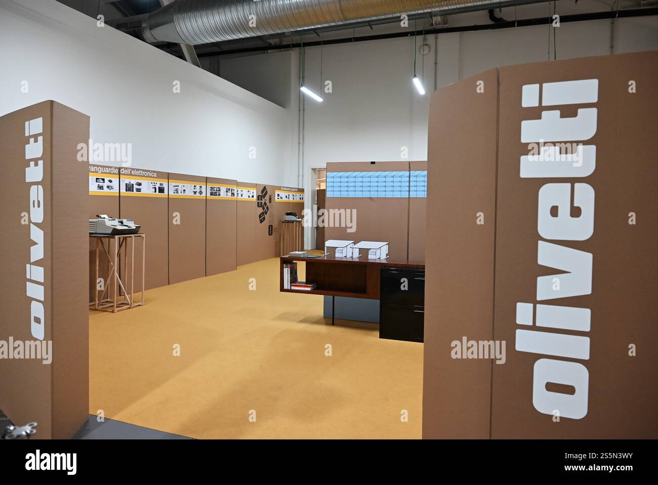 Milan, Italy Olivetti. Men, projects and products retrospective ...