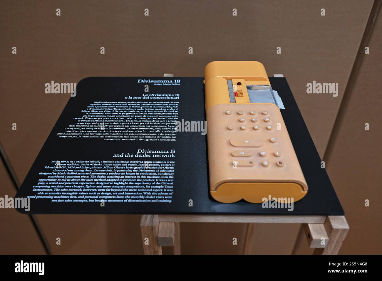 Milan, . 14th Jan, 2025. Milan, Italy Olivetti. Men, projects and ...