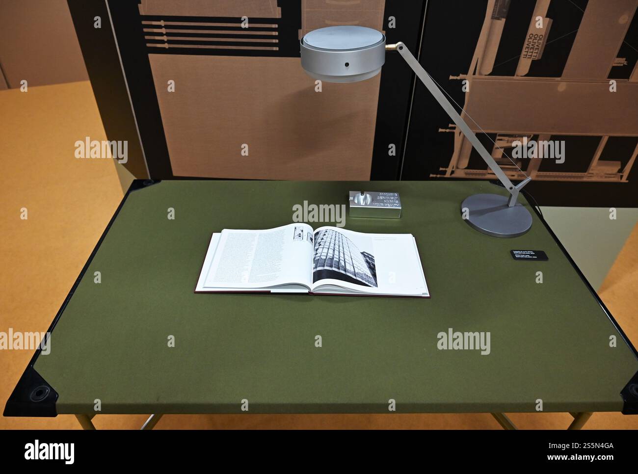 Milan, . 14th Jan, 2025. Milan, Italy Olivetti. Men, projects and ...