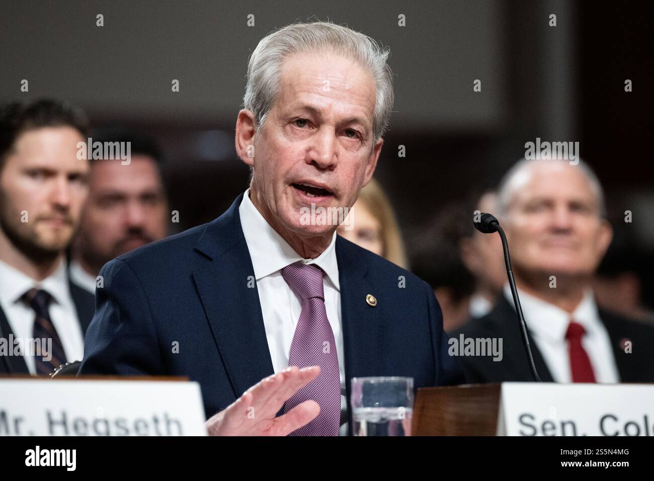 Washington, United States. 14th Jan, 2025. Former Senator Norm Coleman ...
