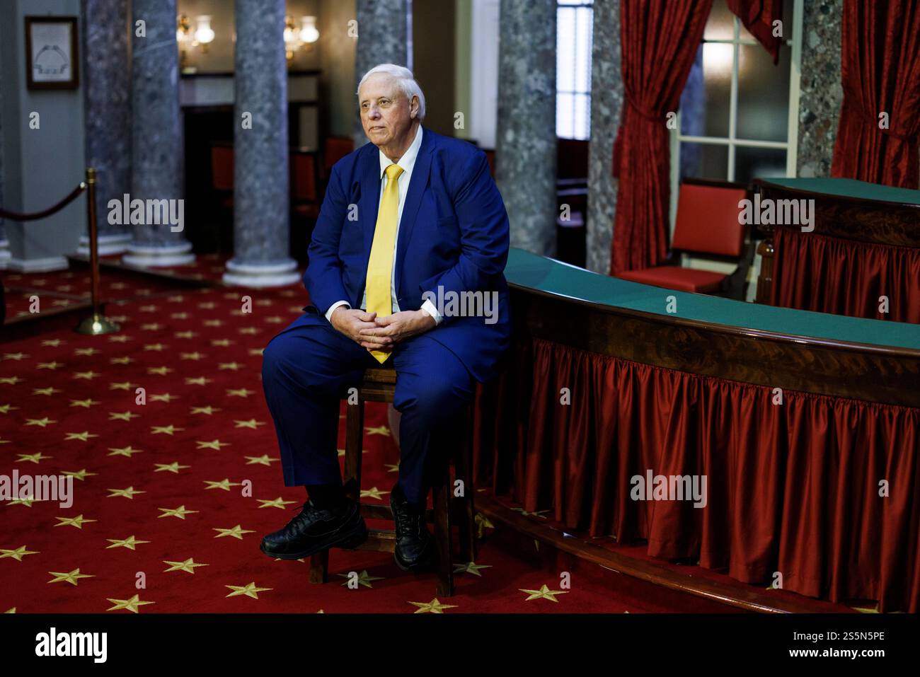 Washington, United States. 14th Jan, 2025. Senator Jim Justice (R-WV ...