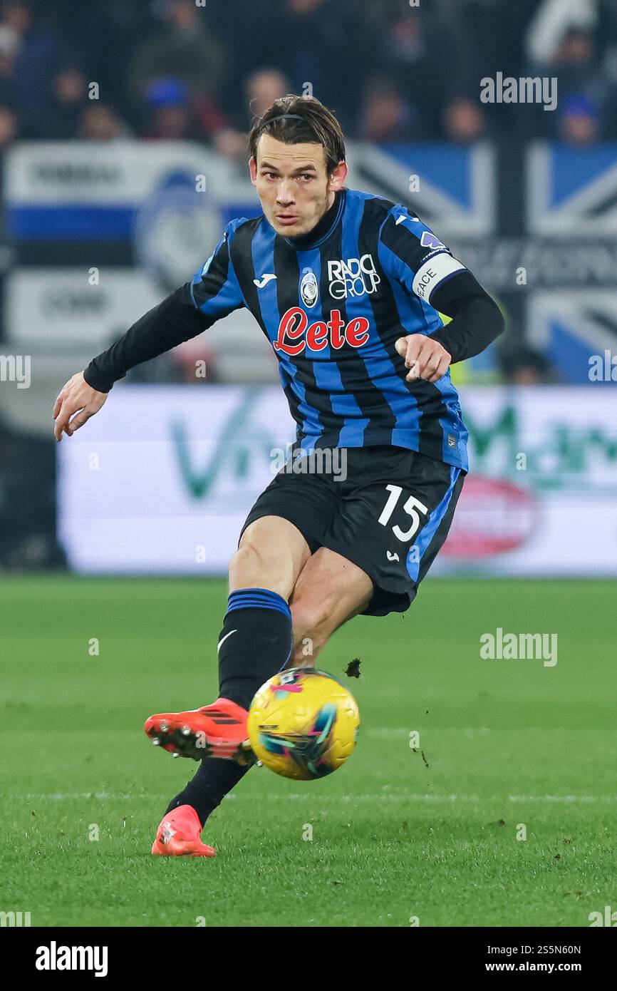 Bergamo, ITALY, 14 January, 2025. Atalanta’s Marten de Roon during the ...