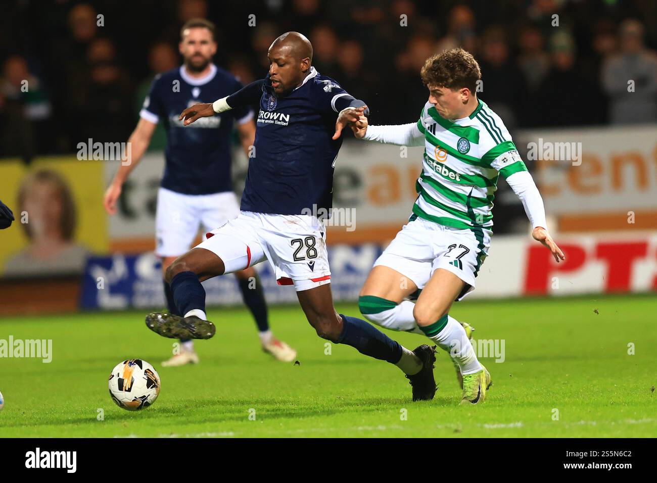 Dens Park, Dundee, UK. 14th Jan, 2025. Scottish Premiership Football ...