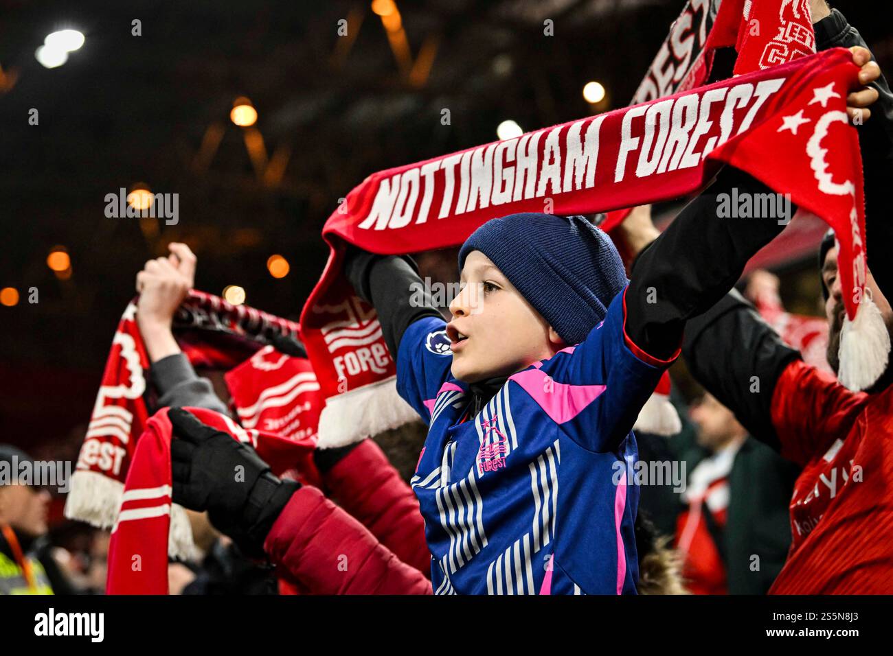 The City Ground, Nottingham, UK. 14th Jan, 2025. Premier League ...